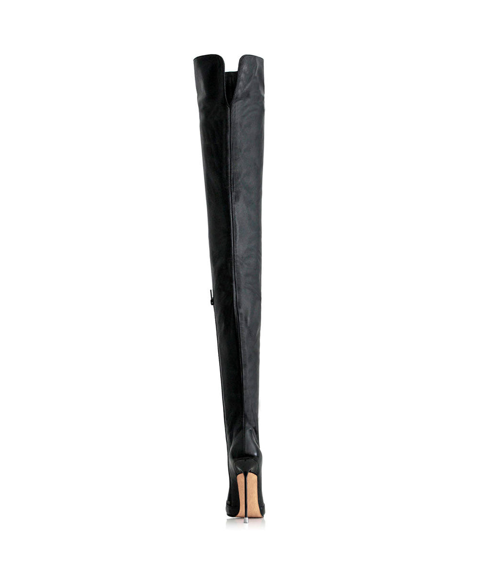Luxury Thigh High Boots | Custom Made Designer Boots - Charlotte Luxury